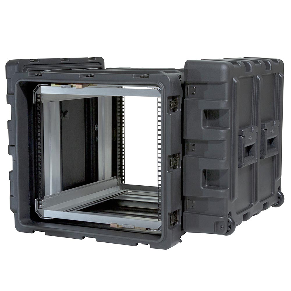 SKB 3RR-9U24-25B 9U Portable Military Spec Shock Rack 24″